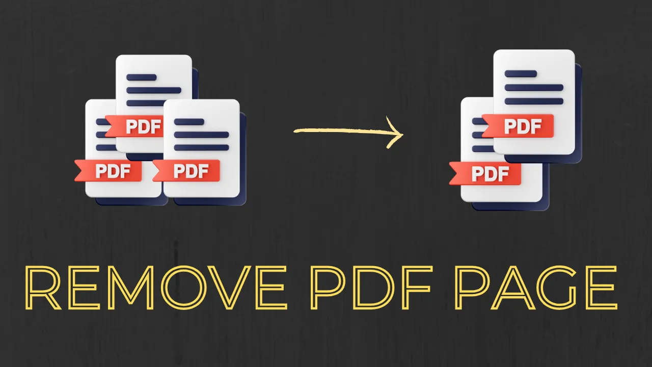 Delete PDF Pages - Remove pages from a PDF document Free